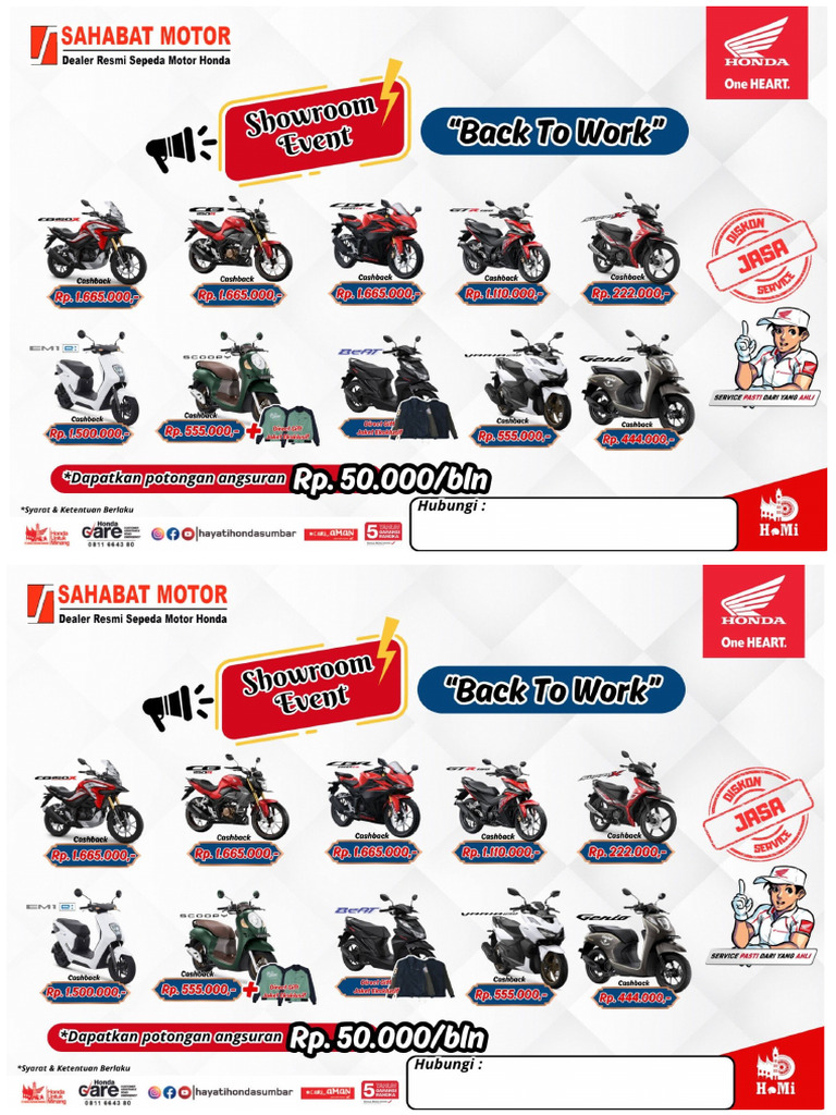 Brosur Showroom Event | PDF