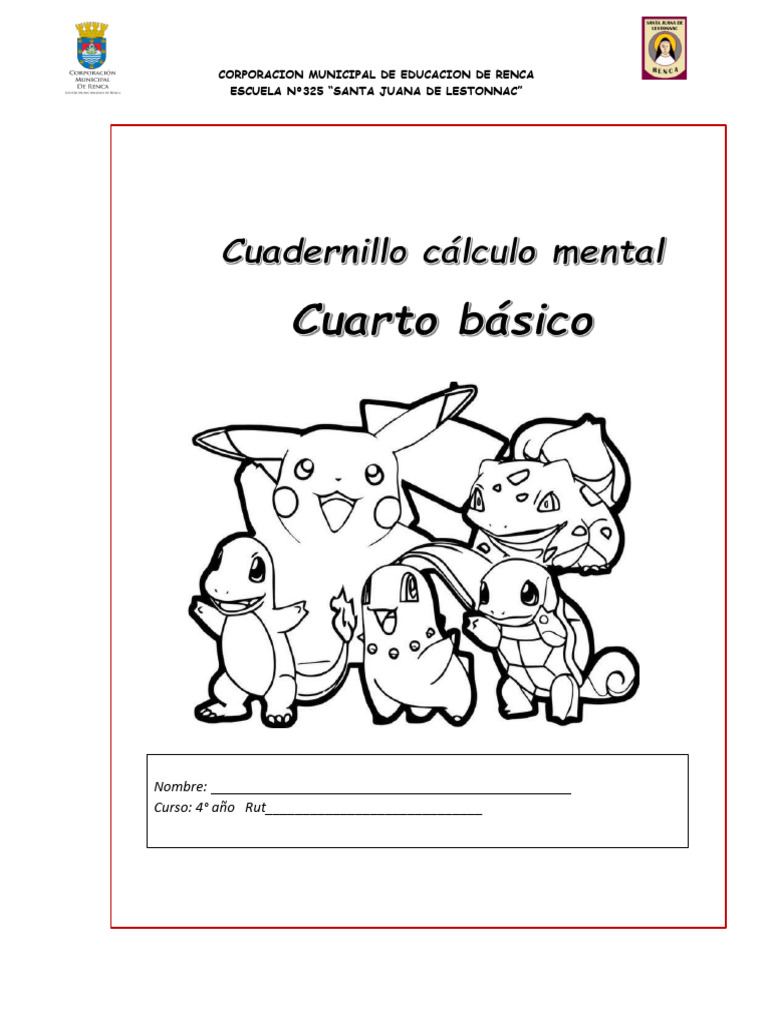Cuadernillo Calculo Mental | PDF | Matemáticas