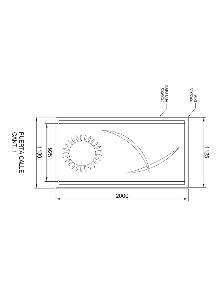 Puerta Calle Detalle | PDF