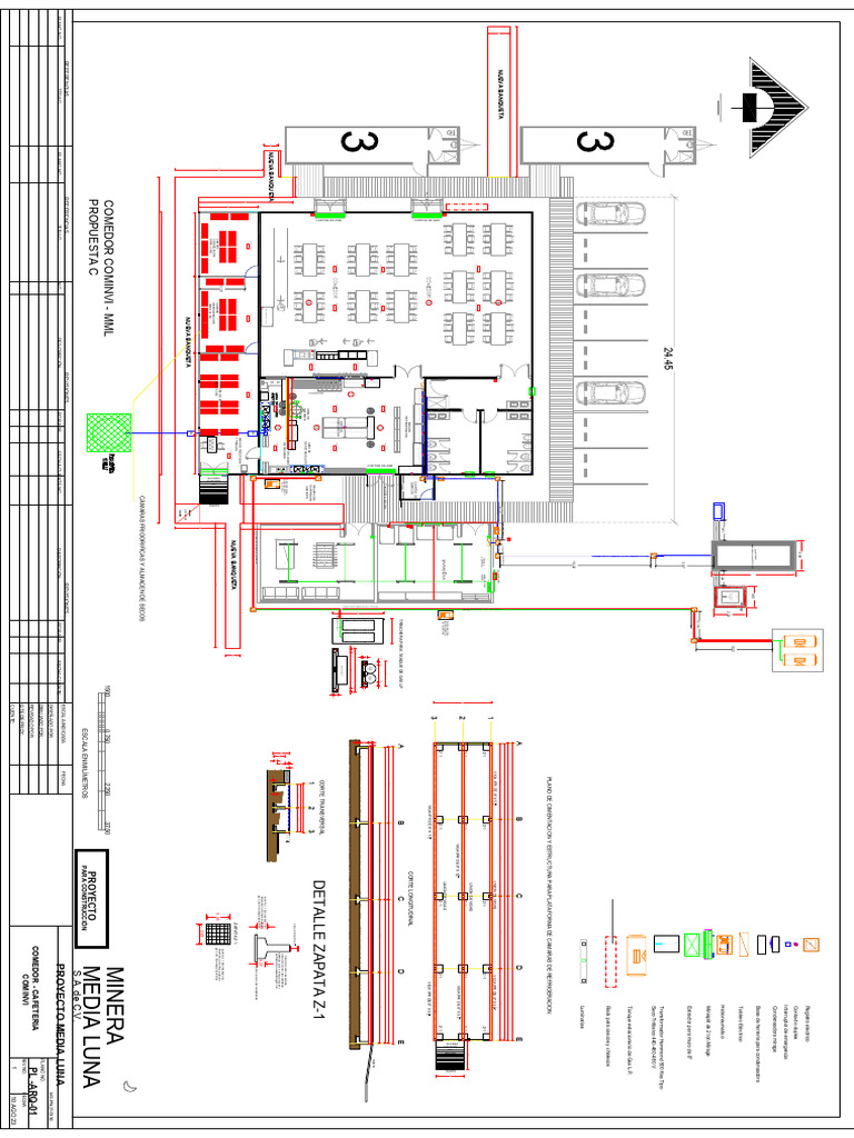 Plano General c047 | PDF | Ingenieria Eléctrica | Electricidad