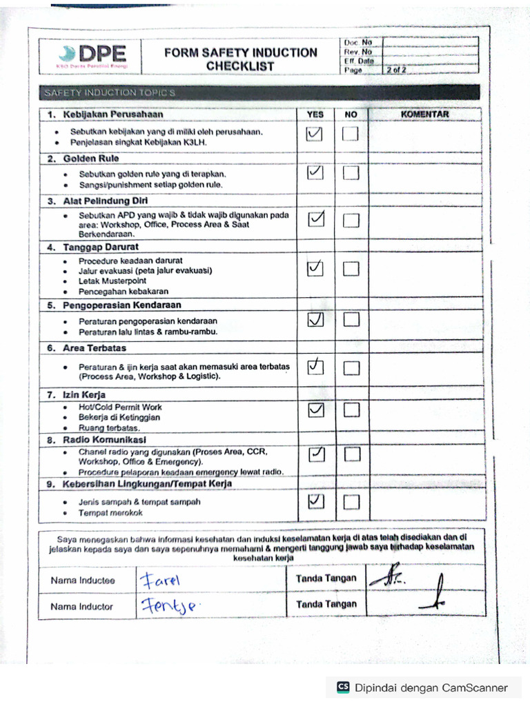Safety Induction (03-02-2024) | PDF