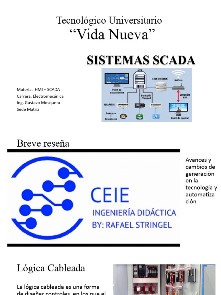 Sistema SCADA | PDF | Scada | Electrónica