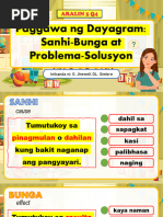 Detailed Lesson Plan in Filipino 6 (Sanhi at Bunga) | PDF