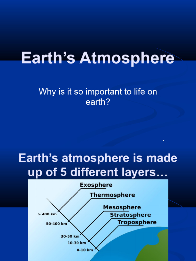 Atmosphere PPT.ppt | PDF | Atmosphere Of Earth | Atmosphere