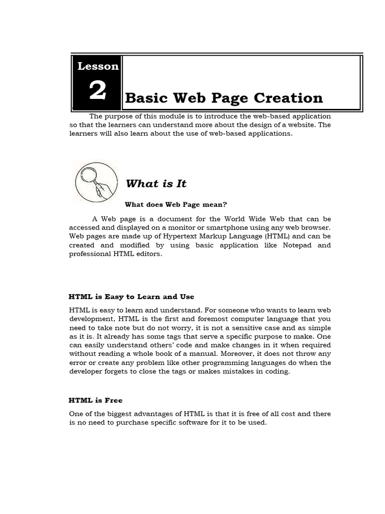 SLMQ1SHSEmpTechM8 v2 | PDF | Html | World Wide Web