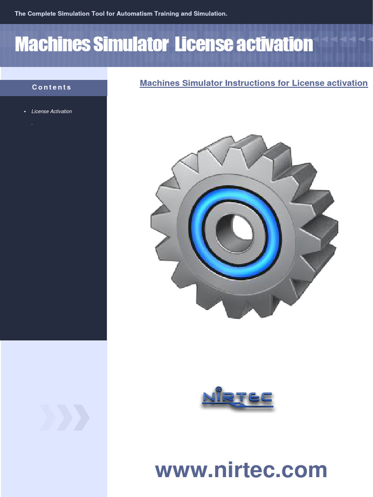 Machines Simulator Instruction For License Activation | PDF | Login | Password
