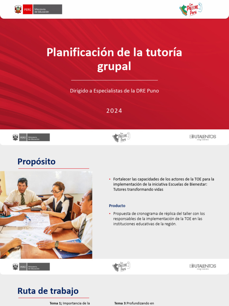Planificacion de La Tutoria Grupal | PDF | Las emociones | Temor