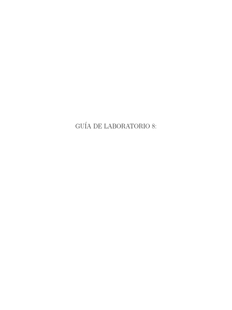 Lab 08 Descargar Gratis Pdf Electrónica Red Eléctrica 