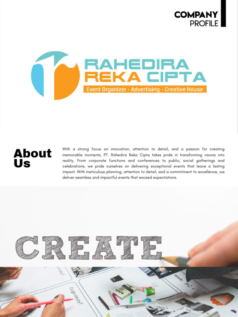 Compro Rahedira Reka Cipta 2024 - 1 | PDF | Bisnis | Seni