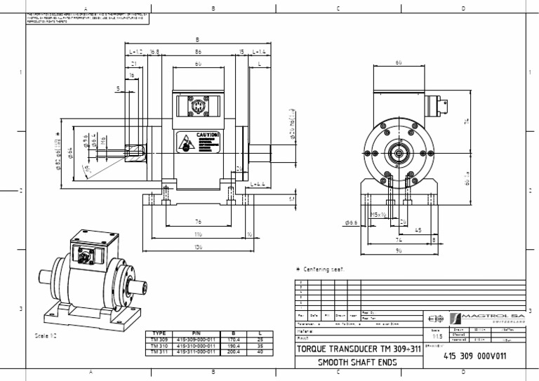 magtrol dynamic torque drawing | Download Free PDF | Mechanical Engineering