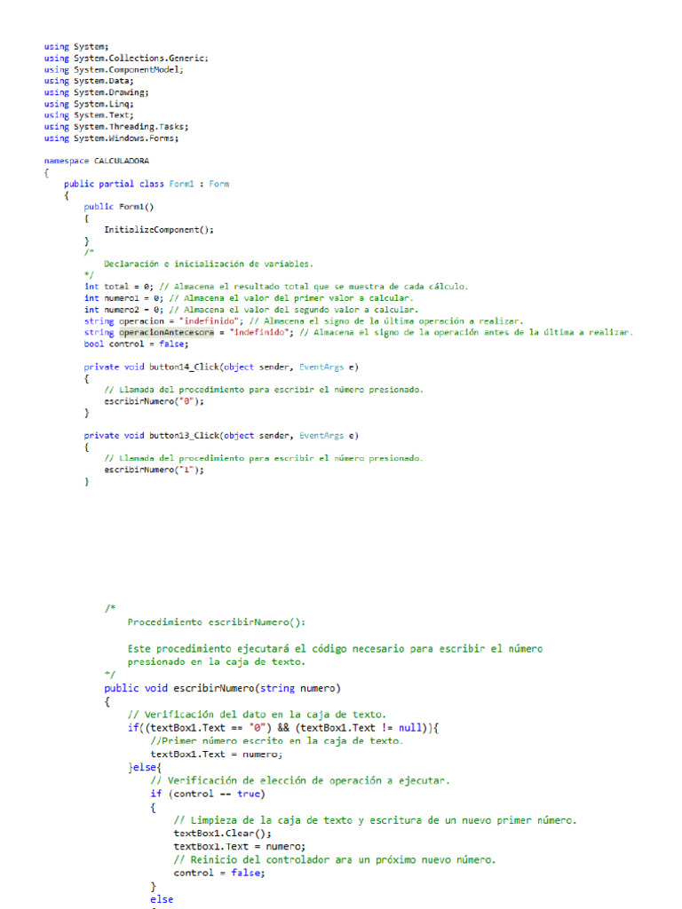 Calculadora-en-C | PDF