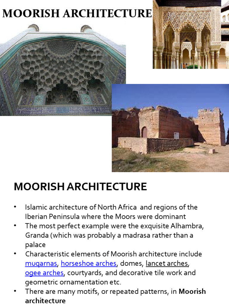 Key Features of Moorish Architecture | PDF | Art