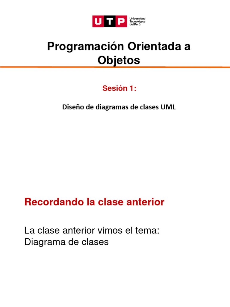 S01 - s2 Diagrama de Clases Practica | PDF | Constructor (Programación Orientada a Objetos ...