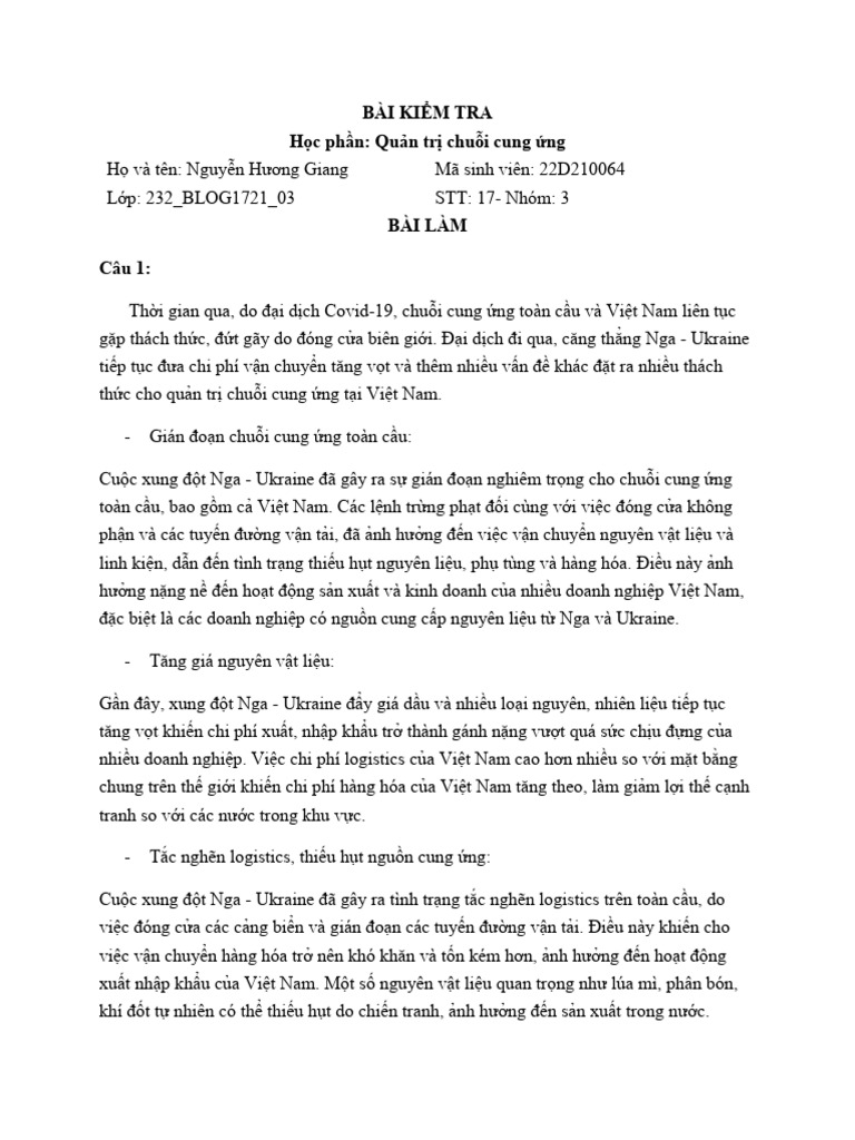 232 - BLOG1721 - 03.BKT - Nhóm 3 | PDF