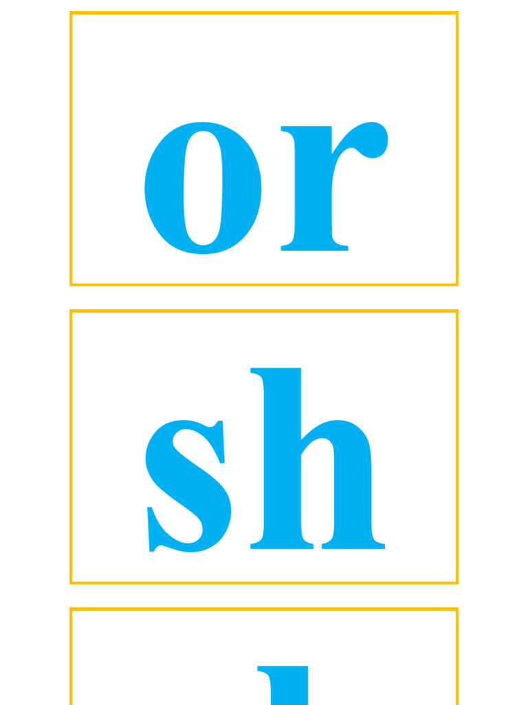 Letter Cluster | PDF