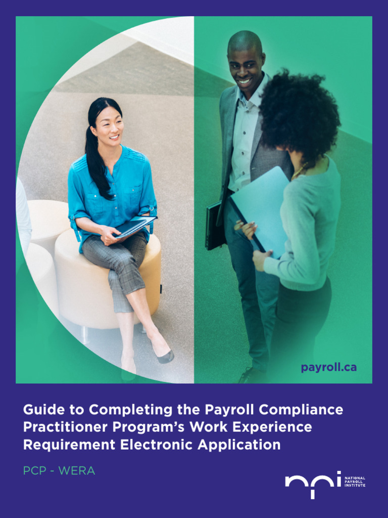 PCP Work Experience Requirement Guide ENG | PDF | Payroll