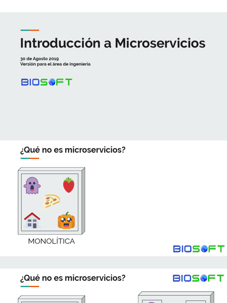 Arquitectura Orientada A Microservicios | PDF | Java (lenguaje de programación) | Computación en ...