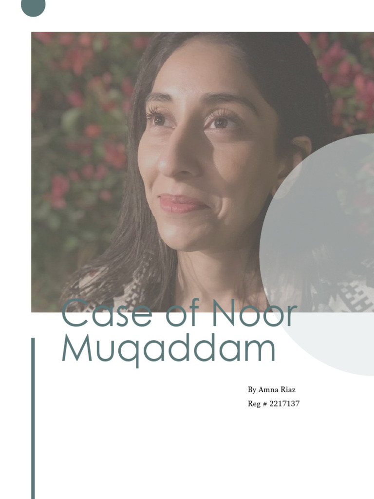 Feminist Analysis of Noor's Case | PDF | Human Rights | Gender Studies