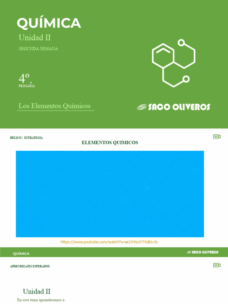 Q4_U2_S5_Elementos químicos2024 (1) | PDF | Elementos químicos ...