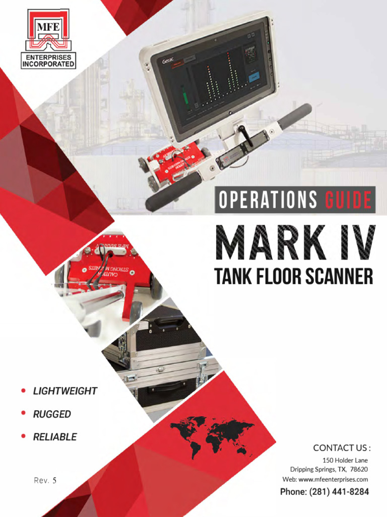 Tank Floor Scanner Guide | PDF | Screw | Textiles