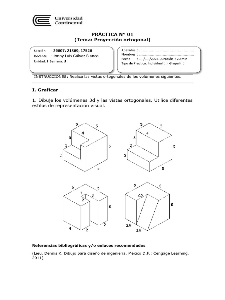 Práctica Modelado 3D | PDF