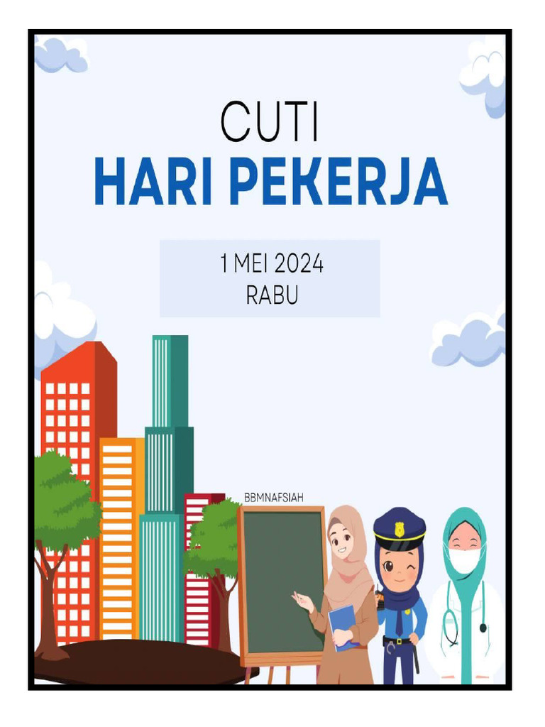 HJH Azrina Binti Mahmud M8 Rabu 1 Mei 2024 (Cuti Hari Pekerja) | PDF