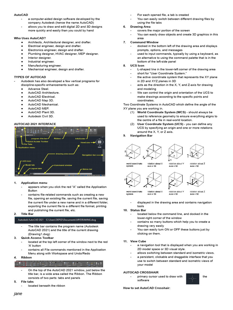 q4 Ict Reviewer | PDF | 3 D Computer Graphics | Auto Cad