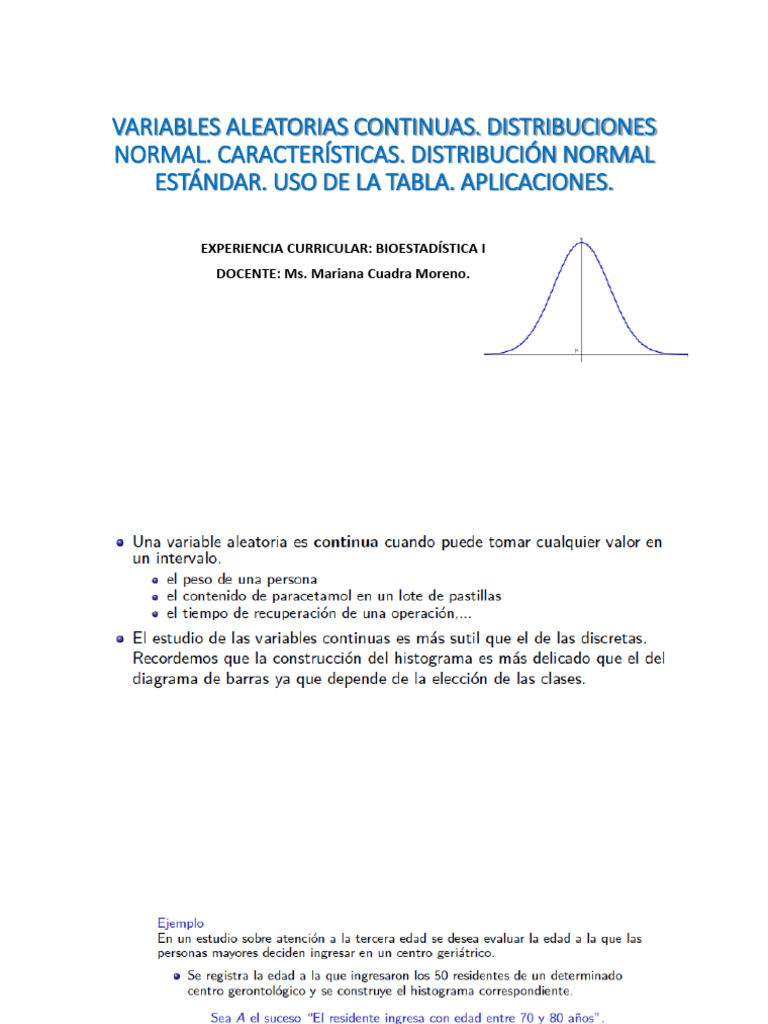 Distribución de Probabilidad Contínua | Descargar gratis PDF ...
