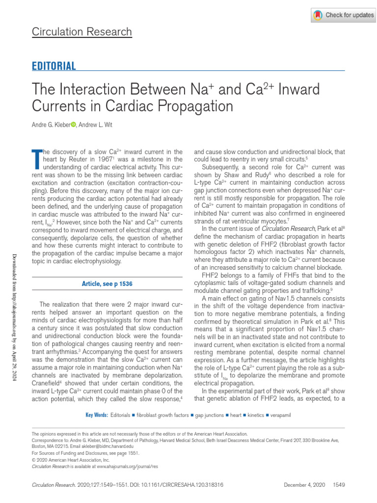 basic ion channel | PDF | Cardiac Muscle | Heart