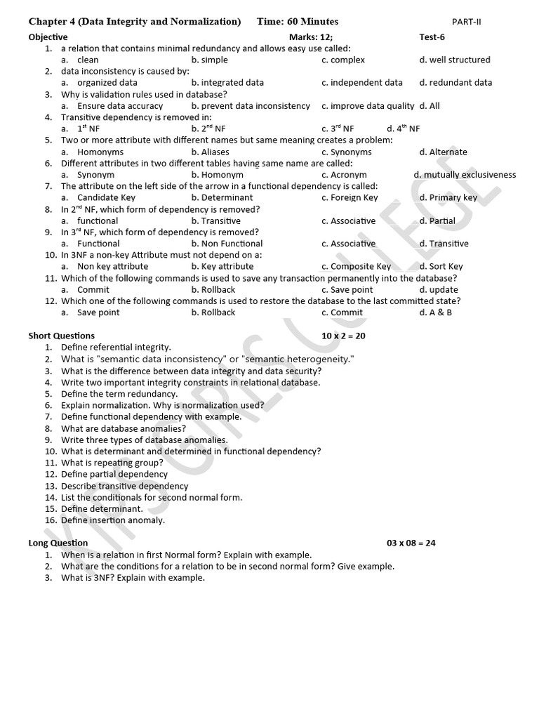 Chapter 4 Complete | Download Free PDF | Information Technology ...