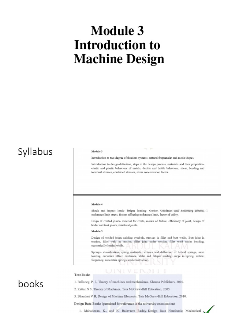 Introduction to Machine design | PDF | Deformation (Engineering) | Ductility