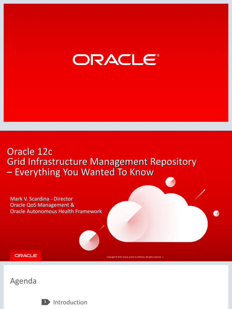 Oracle Gimr 3623191 | PDF | Databases | Computer Cluster