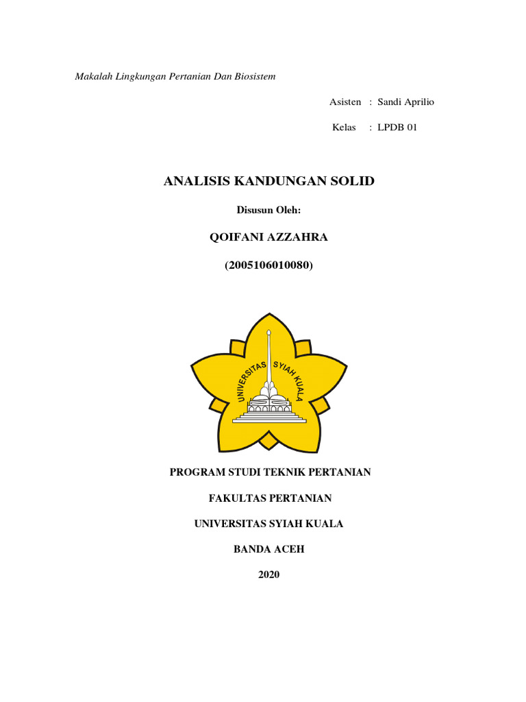 Total Suspended Solid (TSS) | PDF | Kesehatan Holistik | Teknologi ...