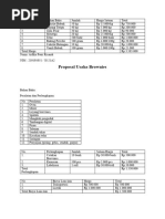 Template Hitungan HPP | PDF