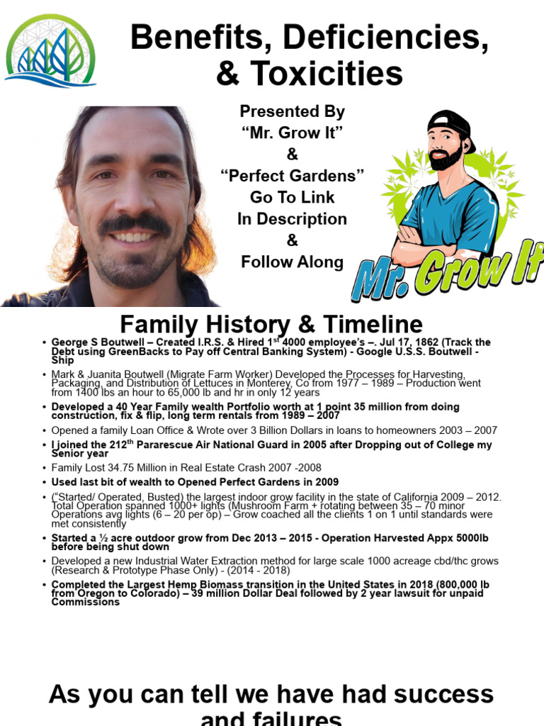 Plant Deficiency & Toxicity Guide! (Garden Talk #28) Part 1 | PDF ...