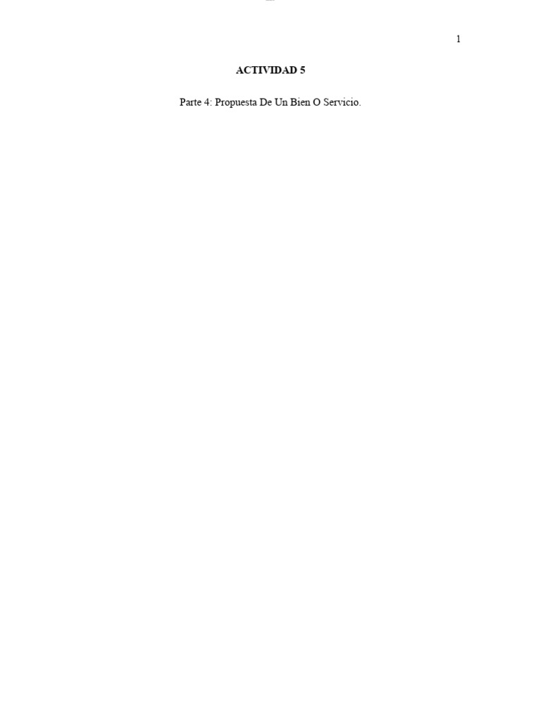 Actividad 5 Mark | PDF | Marketing | Investigación de mercado