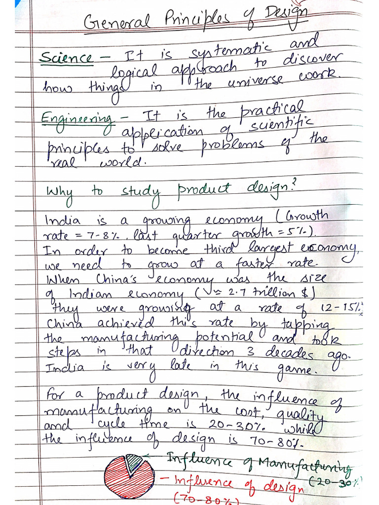 ESE HANDWRITTEN NOTES Design, Drawing, Safety | PDF