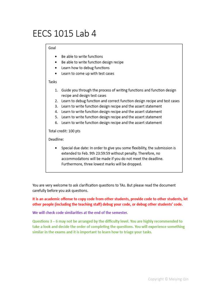 Lab4_handout (1) | PDF | Parameter (Computer Programming) | Software Development