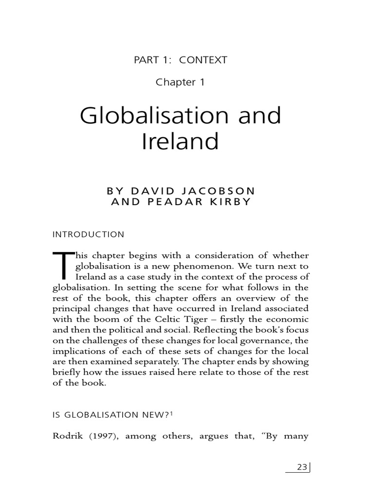 Taming The Tiger Ch1 PDF Final | PDF | Globalization | Gross Domestic Product