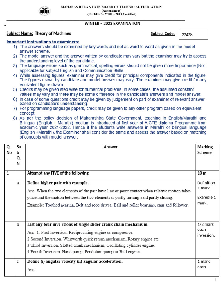 Theory of Machines | PDF | Clutch | Gear