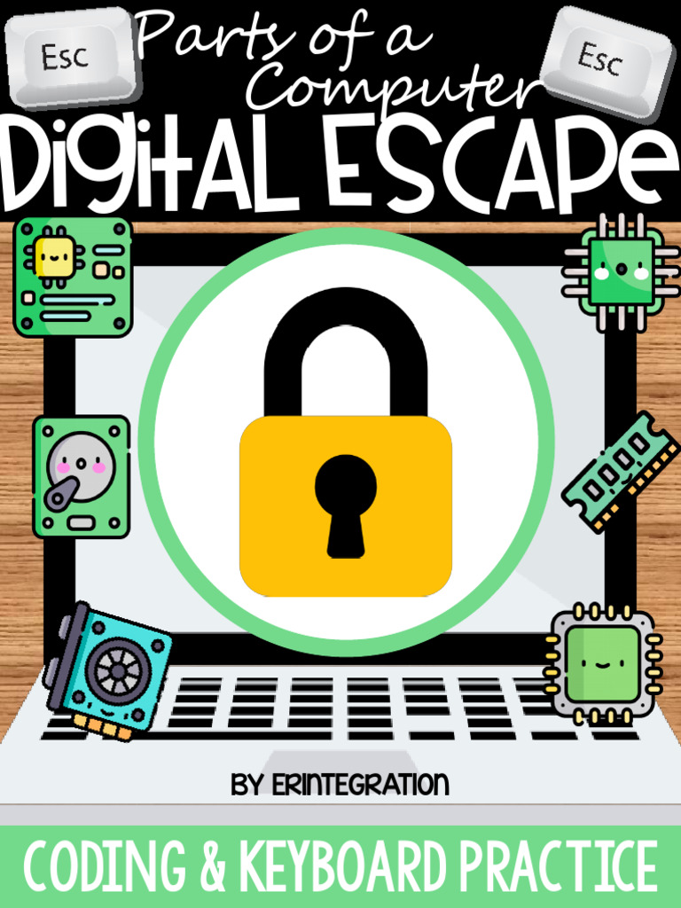 Digital Escape: Coding & Keyboard Practice | PDF | Quotation Mark | Computing