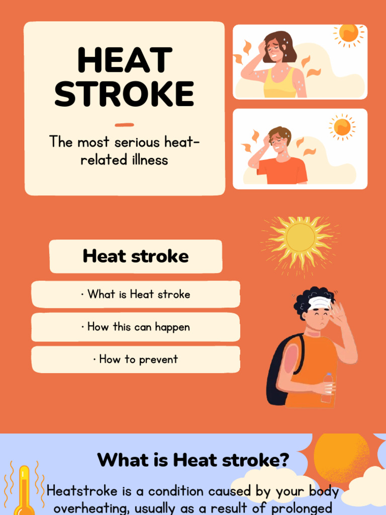What Is Heat Stroke PPT Presentation | PDF | Hyperthermia | Heat Transfer