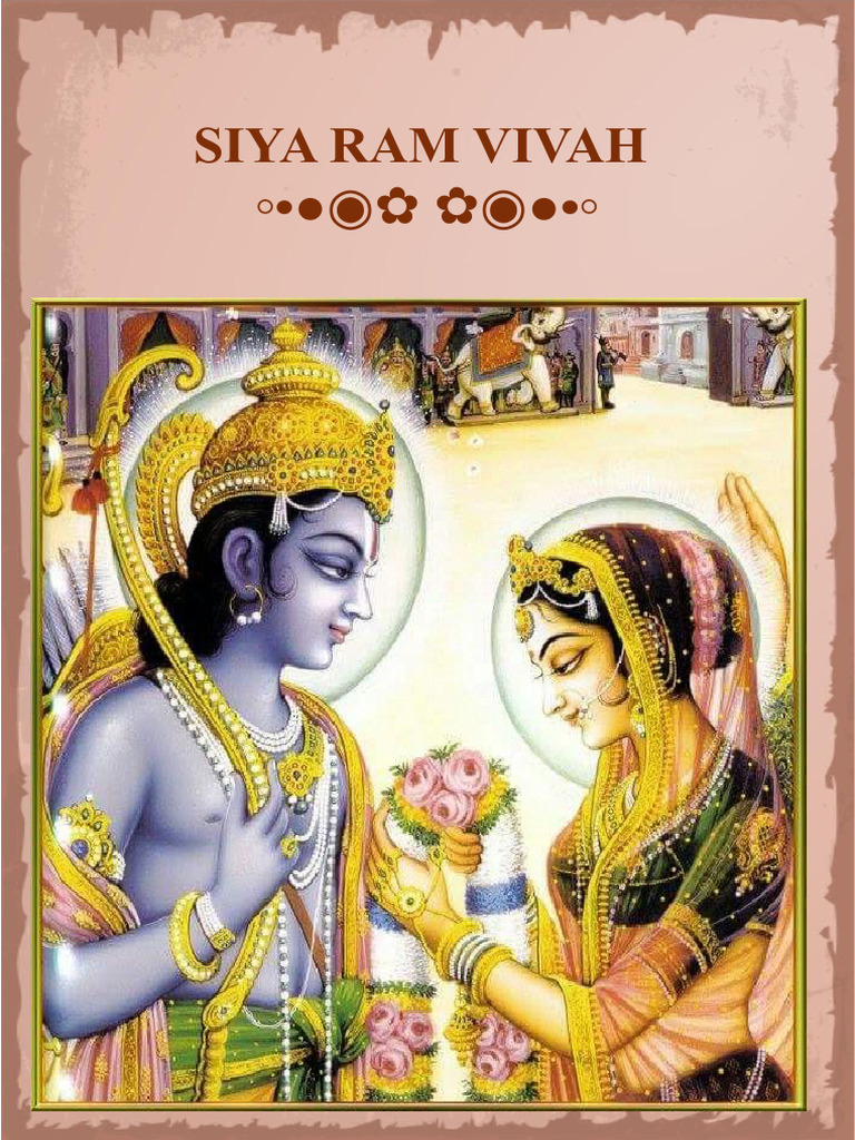 Siya Ram Vivah Jby Divya Jha | PDF | Religion & Spirituality
