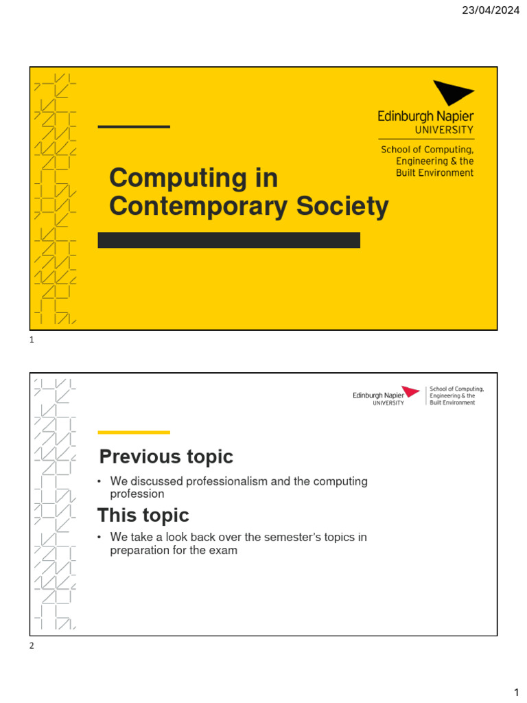 CCS Lecture 11 Revision | PDF | Privacy | Computing CCS Lecture 11 Revision | PDF | Privacy | Computing
