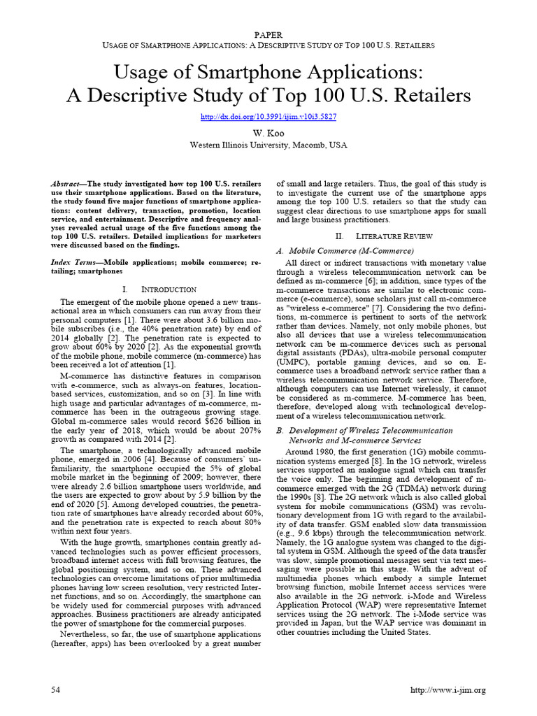 usage-of-smartphone-applications-a-descriptive-study-of-top-4atsw72zmg | PDF | Smartphone ...
