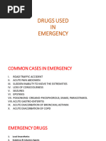 Emergency Drugs and Their Actions List | PDF | Medical Specialties ...