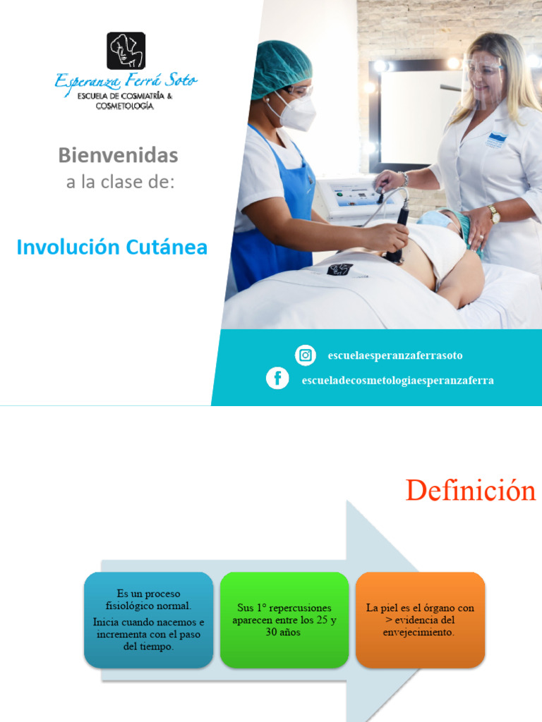 Involución Cutánea | PDF | Piel | Antioxidante