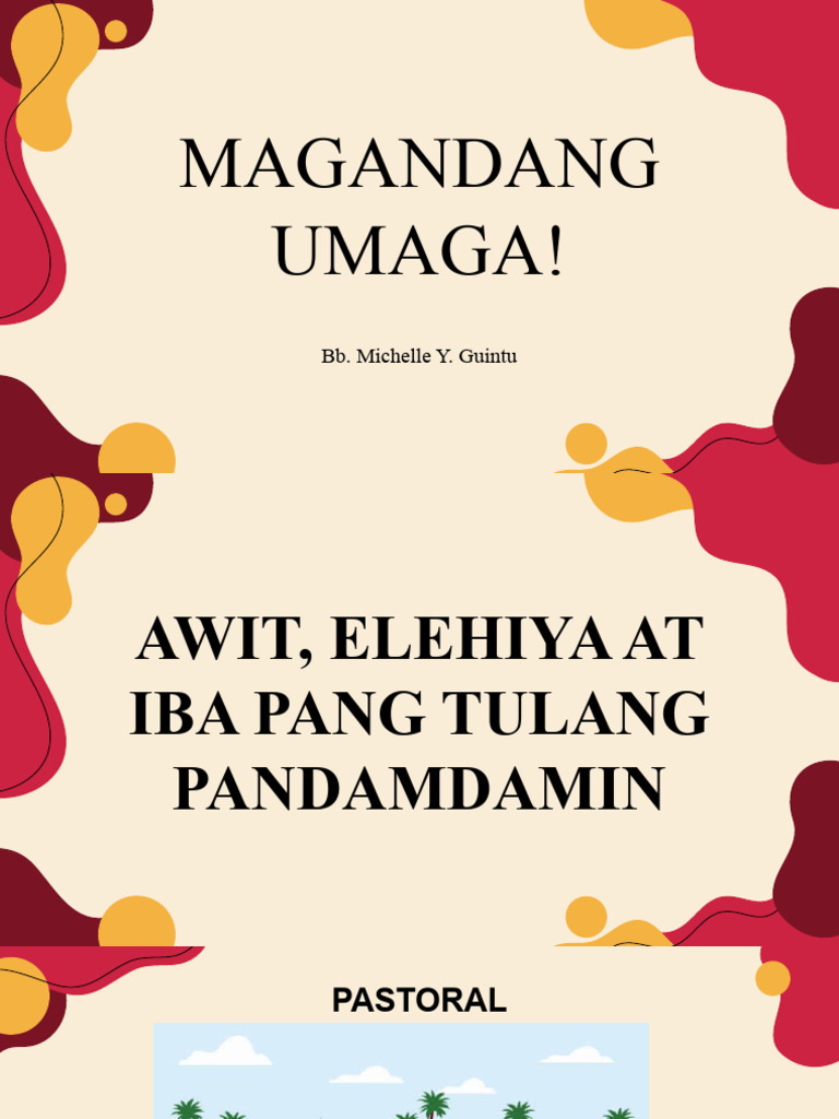 FIL 9 Aralin 2 1 | PDF