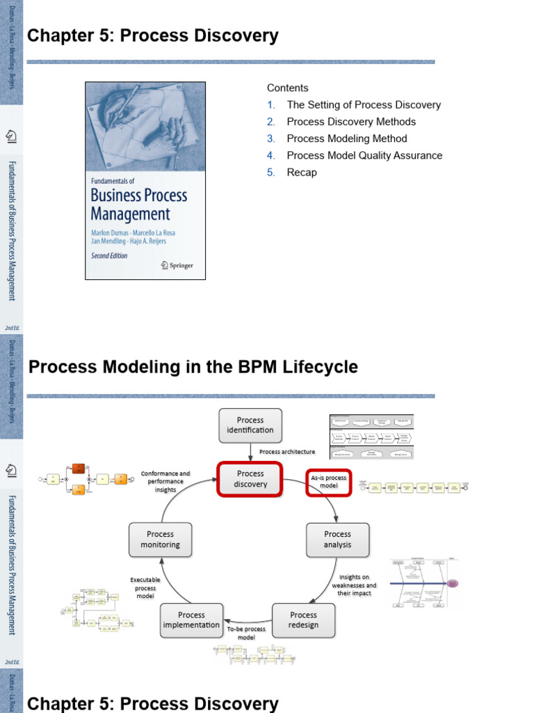 FBPM2 Chapter05 ProcessDiscovery | PDF | Intelligence Analysis | Business Process Management