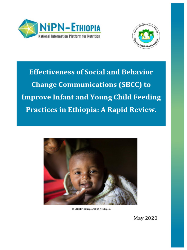 Sbcc Fullreport Pdf Breastfeeding Infants